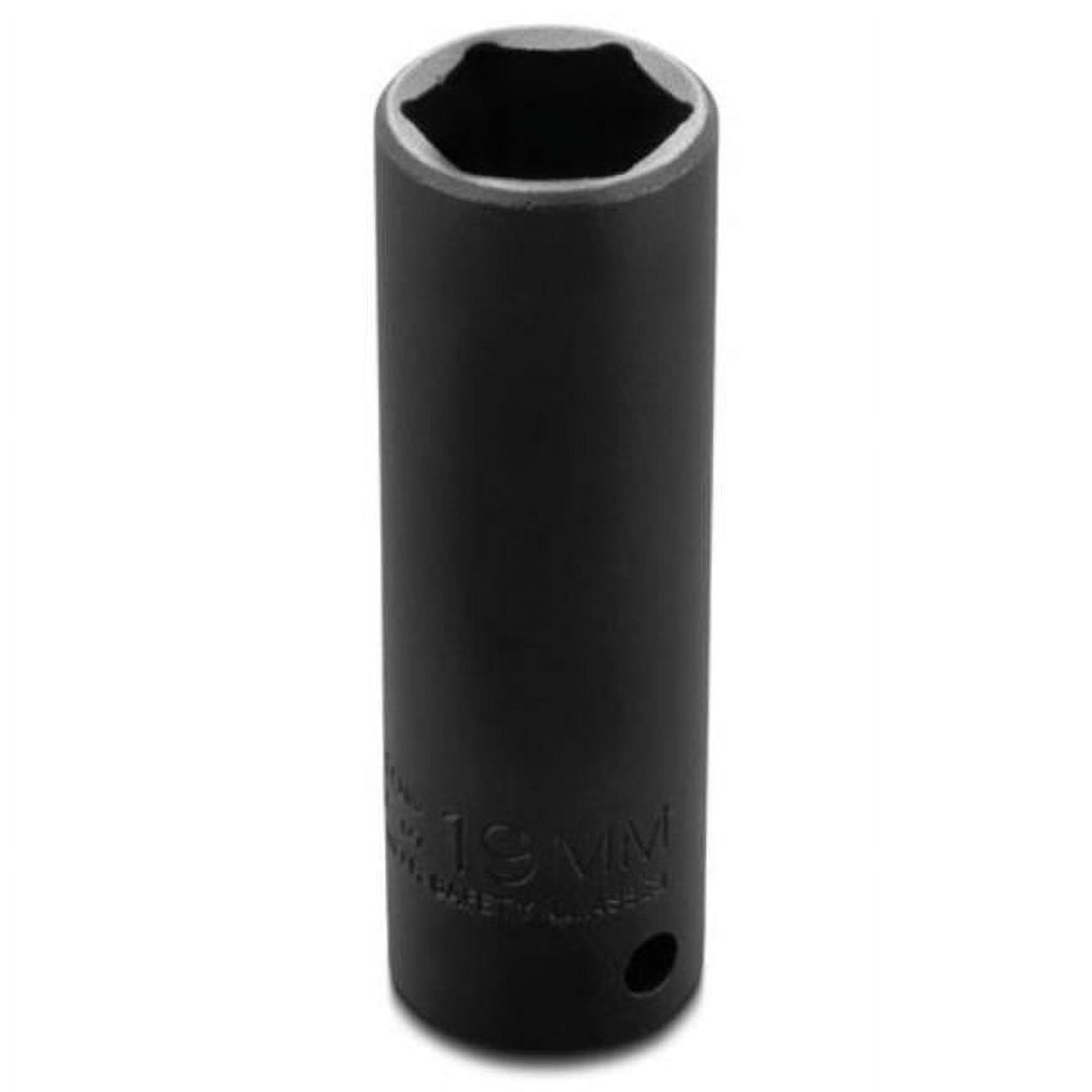 18 mm 6 Point 0.375 in. Drive Impact Thin Wall DP Socket - Walmart.com