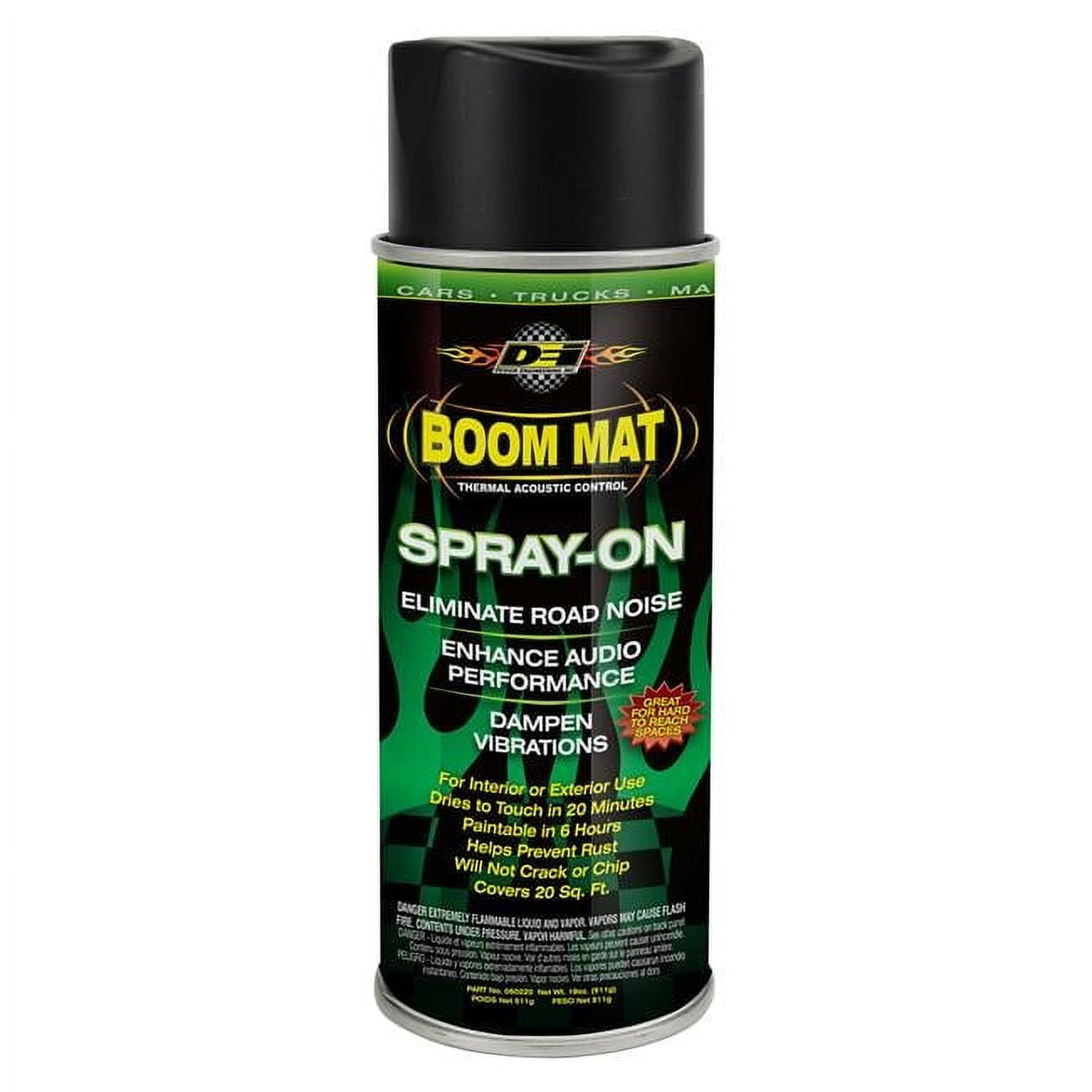 18 oz Boom Mat Sound Deadner Aerosol Spray - Walmart.com