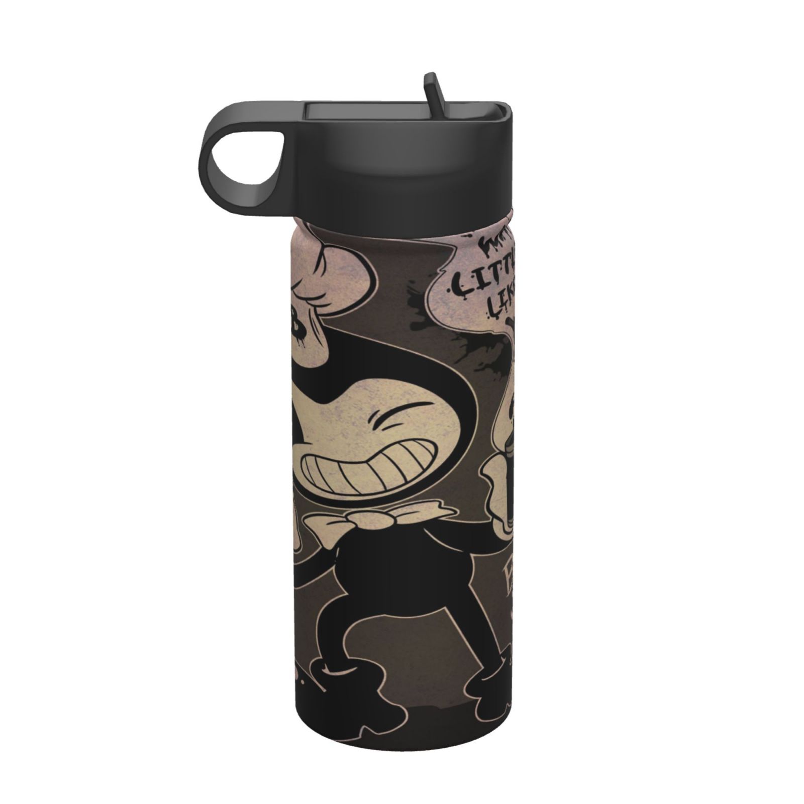 18 oz Ink Ben-Dy Insulated Water Bottle With Straw Stainless Steel ...