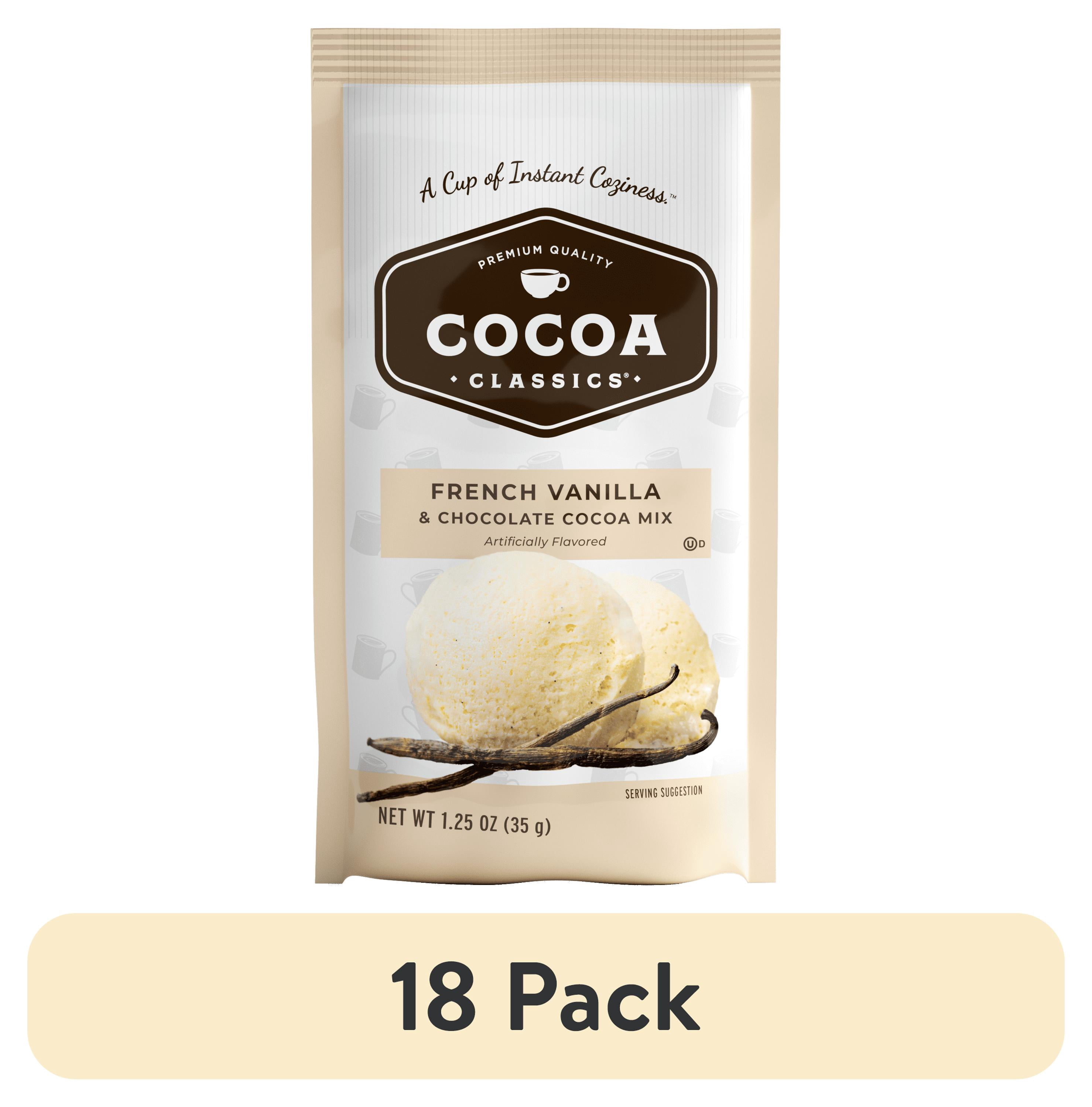 (18 pack) Cocoa Classics French Vanilla Cocoa Mix Hot Chocolate Made ...
