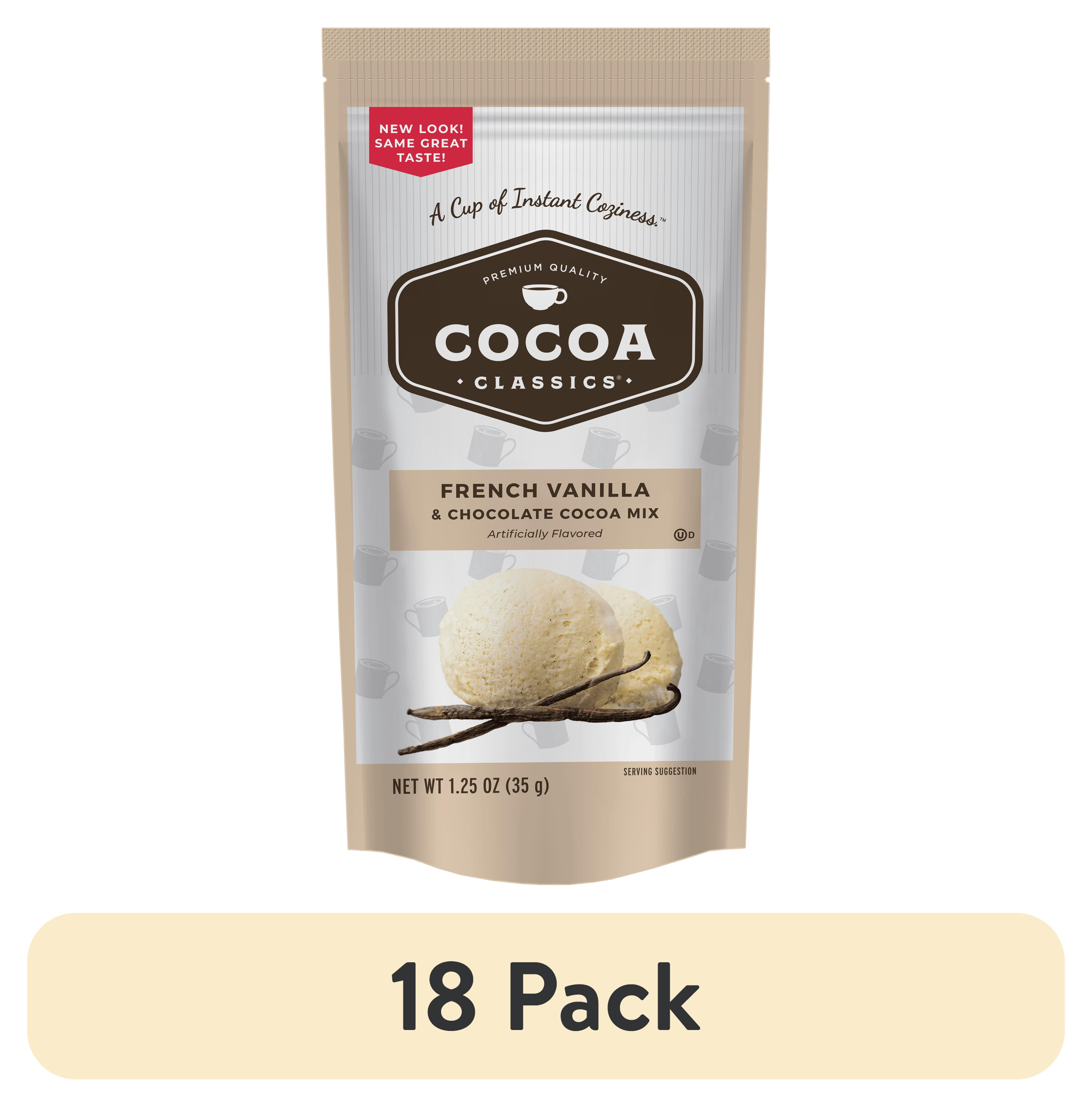 (18 pack) Cocoa Classics French Vanilla Cocoa Mix Hot Chocolate Made ...