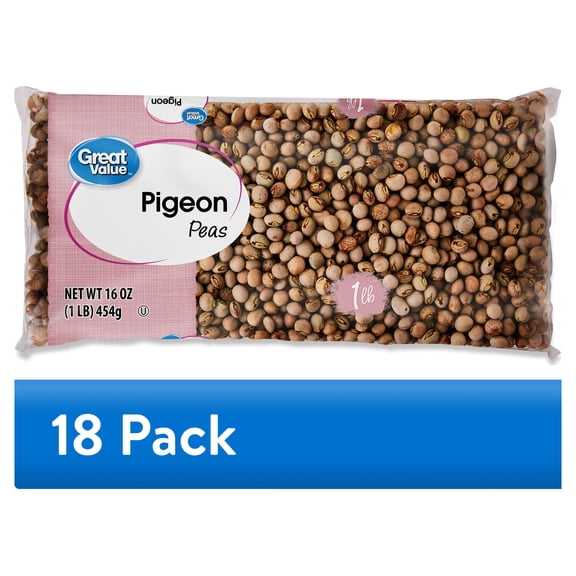 (6 pack) Great Value Green Split Peas, 1 lb - Walmart.com