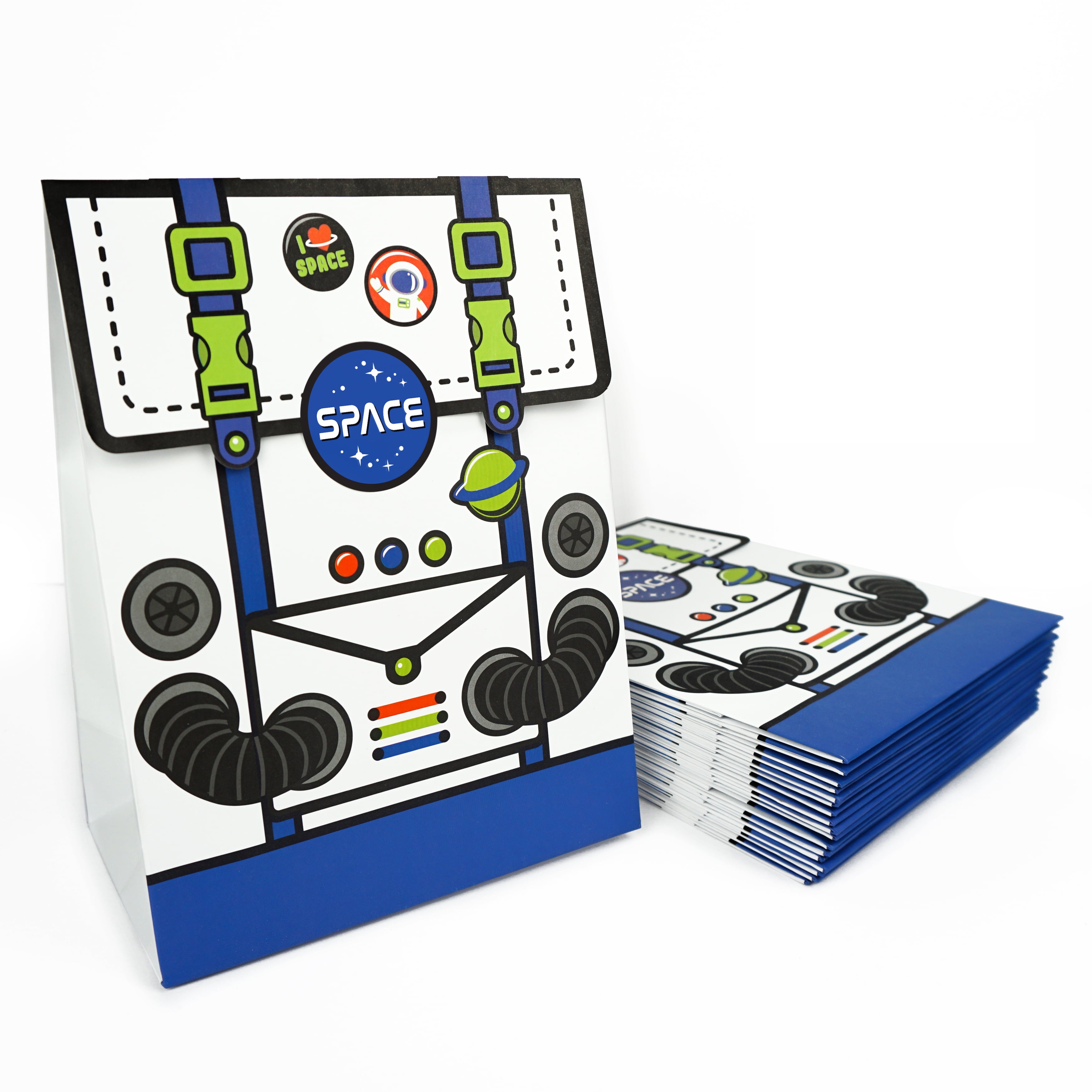 18 pack Outer Space Party Favors Bags for Astronaut Party Favors and ...