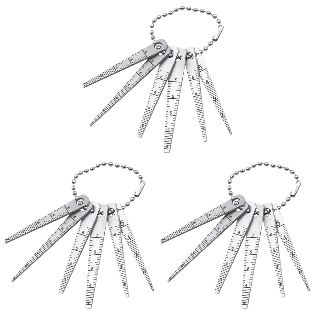 NICERIO Welder Measuring Tool Caliper Stainless Steel for Clear ...