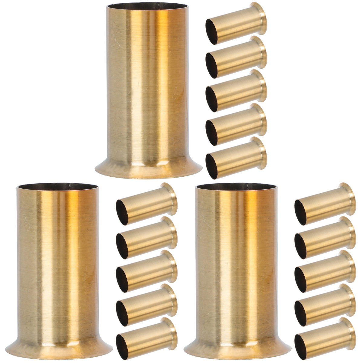 18 pcs Chandelier Base Cover E14 Base Chandelier Lighting Fixture ...