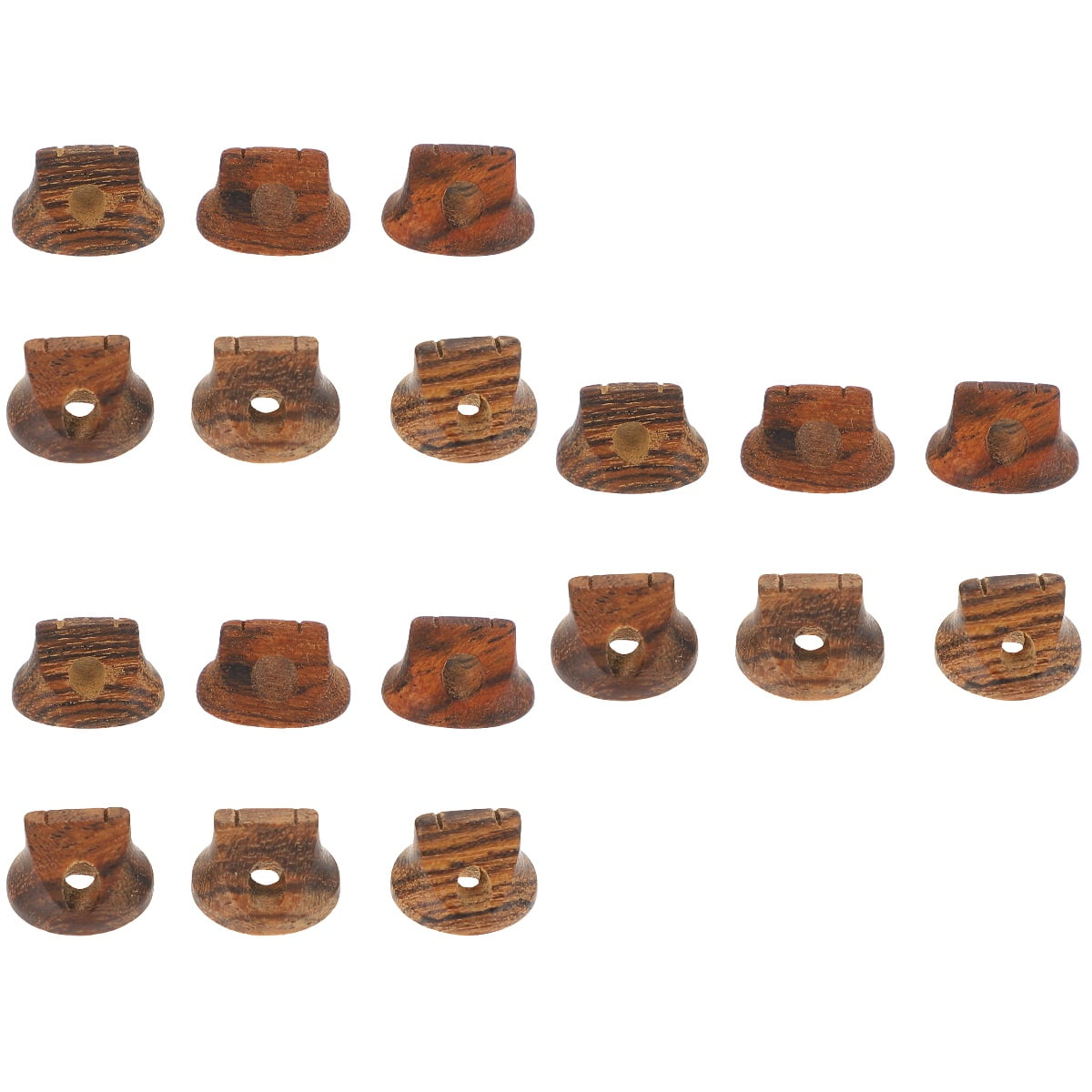 18 pcs Erhu Bridges Ebony Erhu Bridges Musical Instrument Parts ...