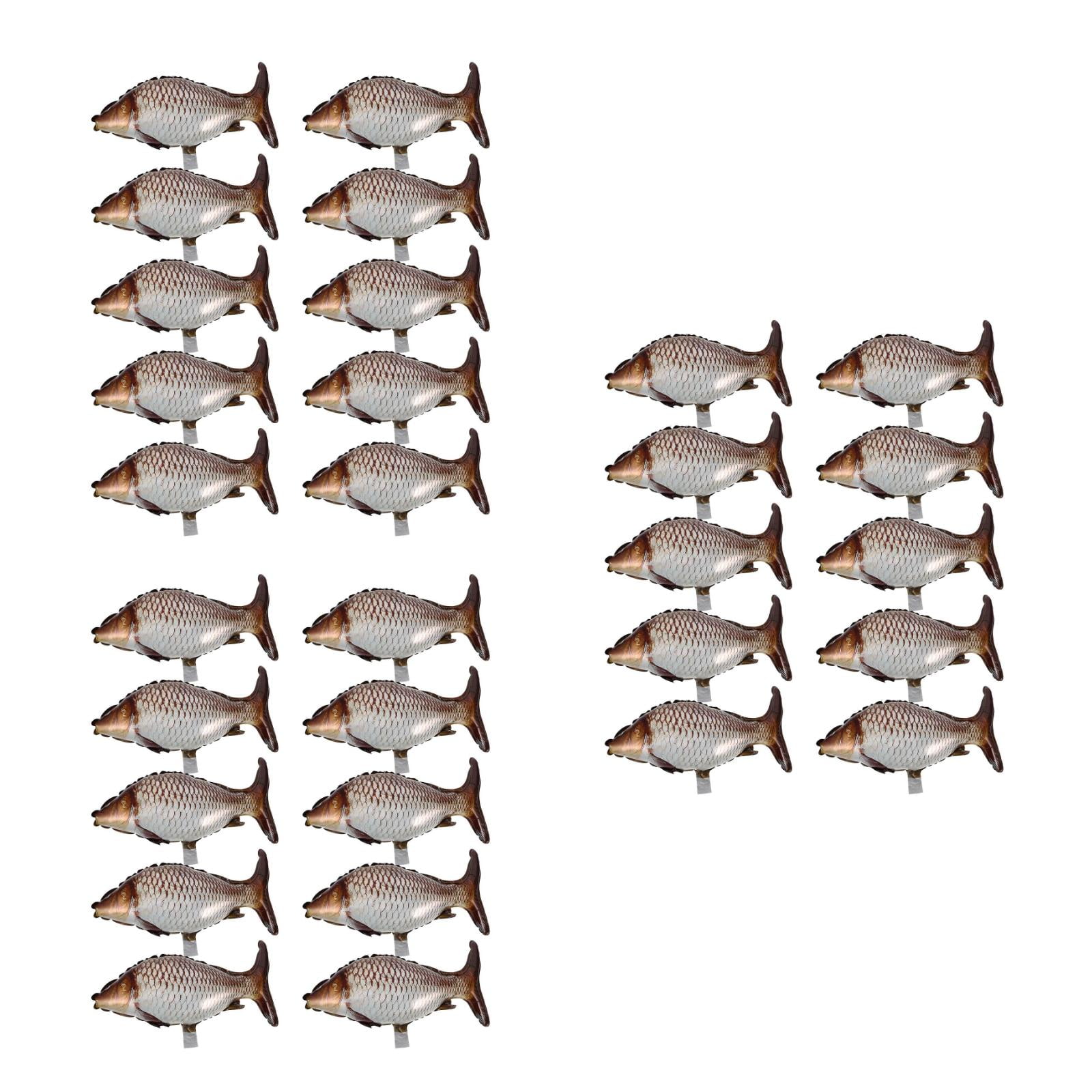 18 pcs Fish Shaped Aluminum Film Balloons Ocean Animal Party Supplies ...
