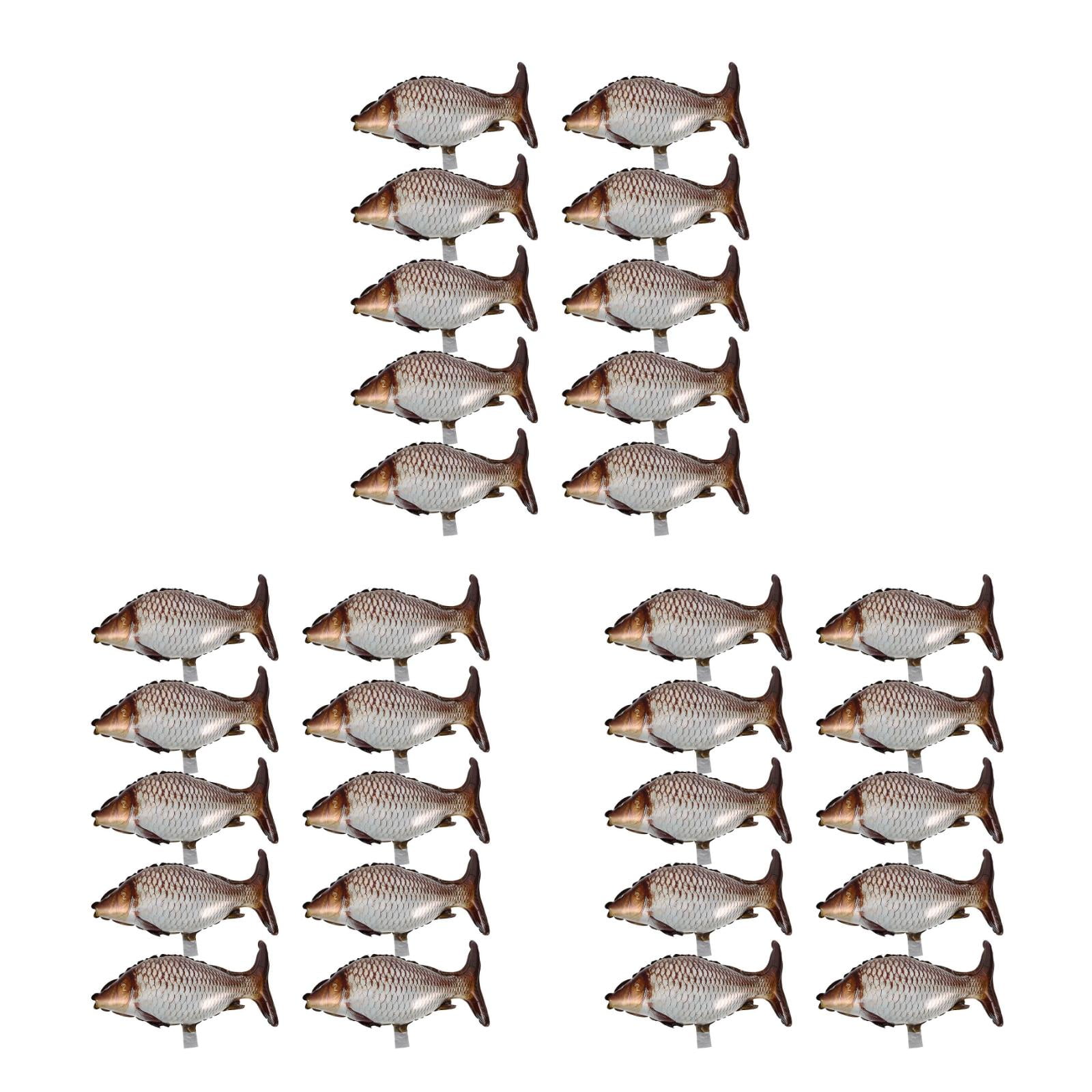 18 pcs Fish Shaped Balloons for Kids Aluminum Ocean Animal Balloons ...