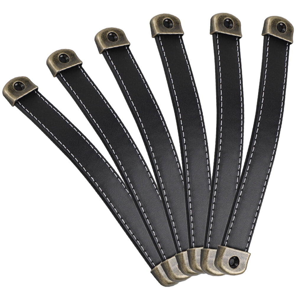 18 pcs Leather Pull Handles Dresser Handles Drawer Pulls Cabinet ...