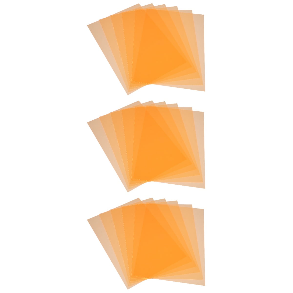 18 pcs Light Diffuser Sheet Colored Light Gels Colored Sheets Light Gel ...