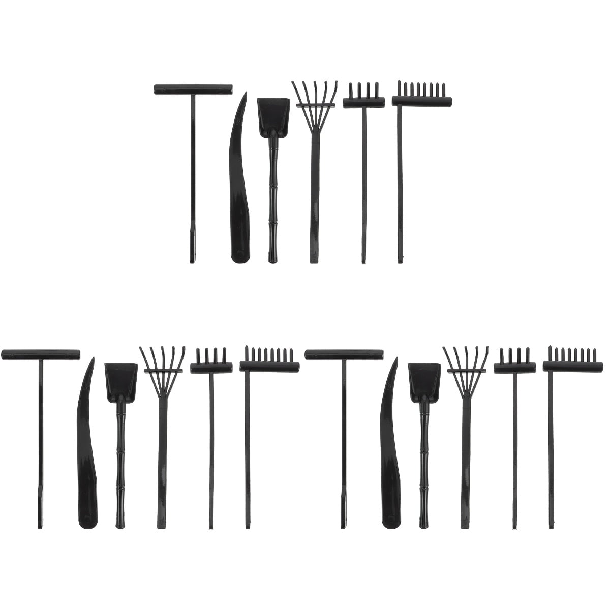 18 pcs sand box Zen Garden Rake Tools Set Sand Push Drawing Pen Four ...
