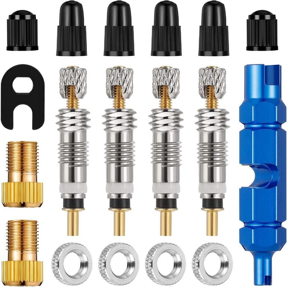 18 Piece Presta Valve Core Set For Bicycles And Mountain Bikes ...