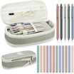 NicPro 50Pcs Aesthetic Supplies Set with Highlighters, Pencils & Pens ...