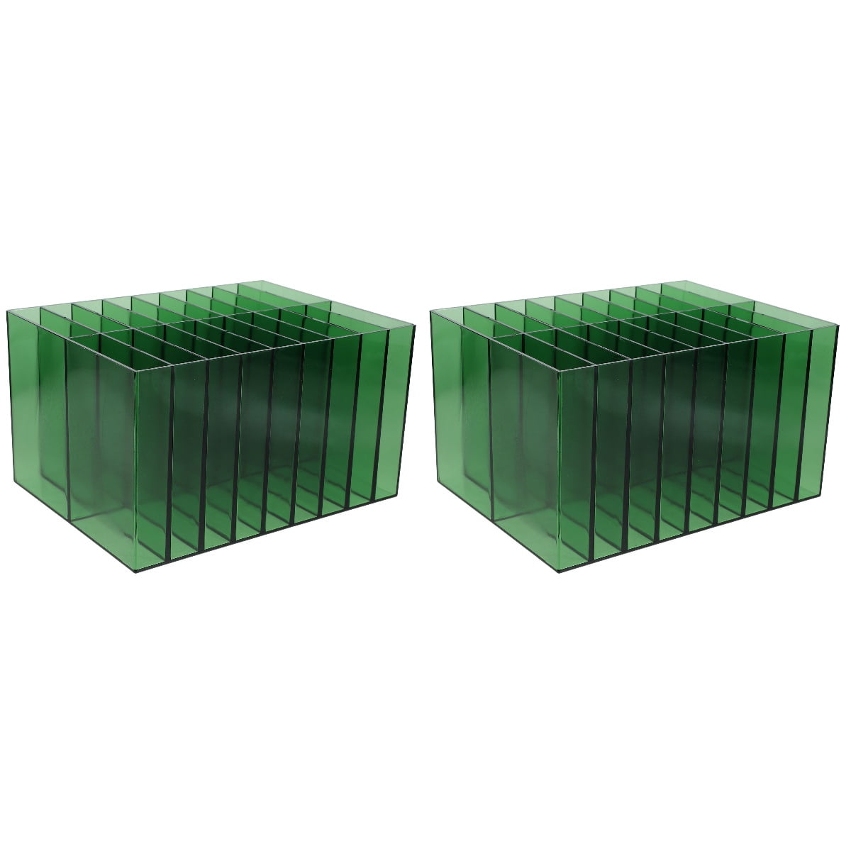 18-slot Marker Pen Storage Box Desk Holder Sorting Pp Stand for Student ...