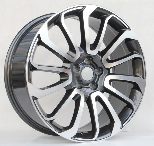 22" Wheels for LAND ROVER DISCOVERY LR3, LR4 2005-16 22x9.5 5x120 ...
