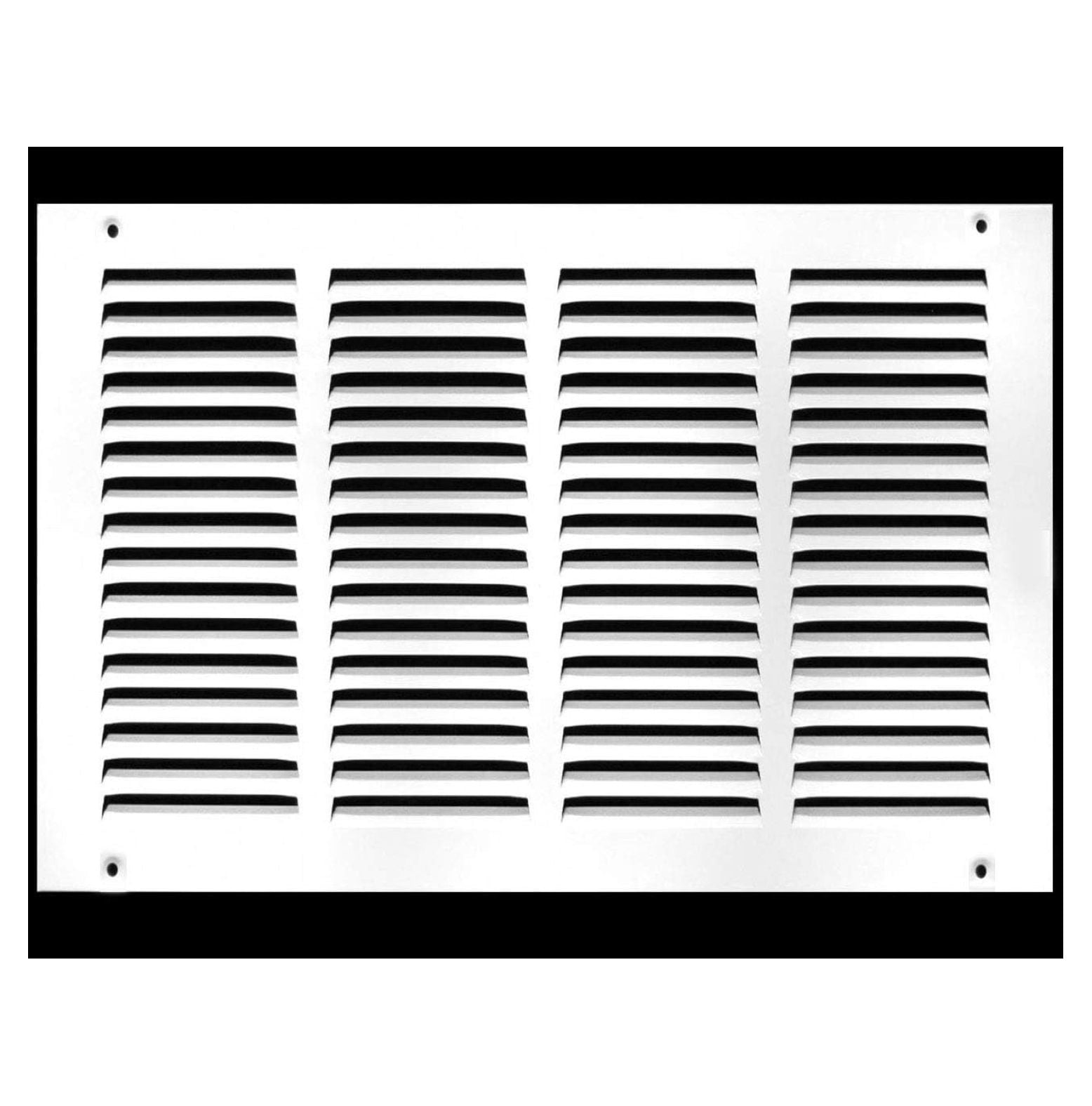 18'' x 14'' [Duct Opening] Flat Stamped Steel Return Air Grille ...