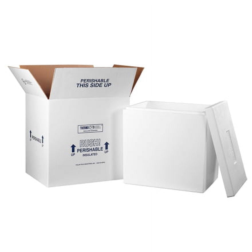 SSBM Insulated Shipping Kits 18" x 14" x 19" White 1/Case - Walmart.com