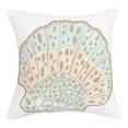 Beaded Amber Sands Shell Beaded Throw Pillow, 18" x 18" - Walmart ...