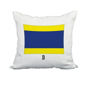E by Design Margarita Fade Happy Hour Pillow - 18x18 Inch - Walmart.com