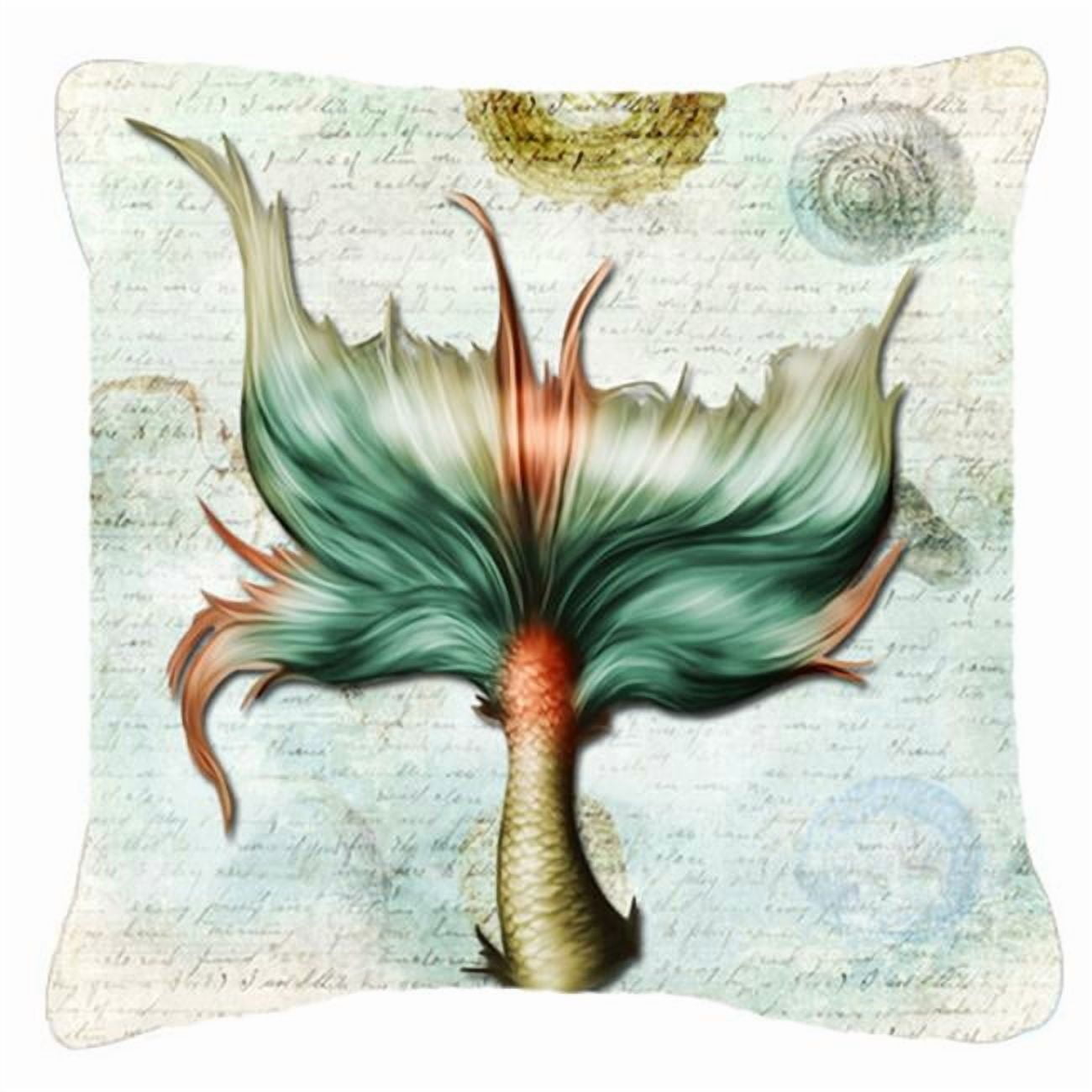 18 x 18 in. Mermaids And Mermen Mermaid Tail Indoor & Outdoor Fabric ...