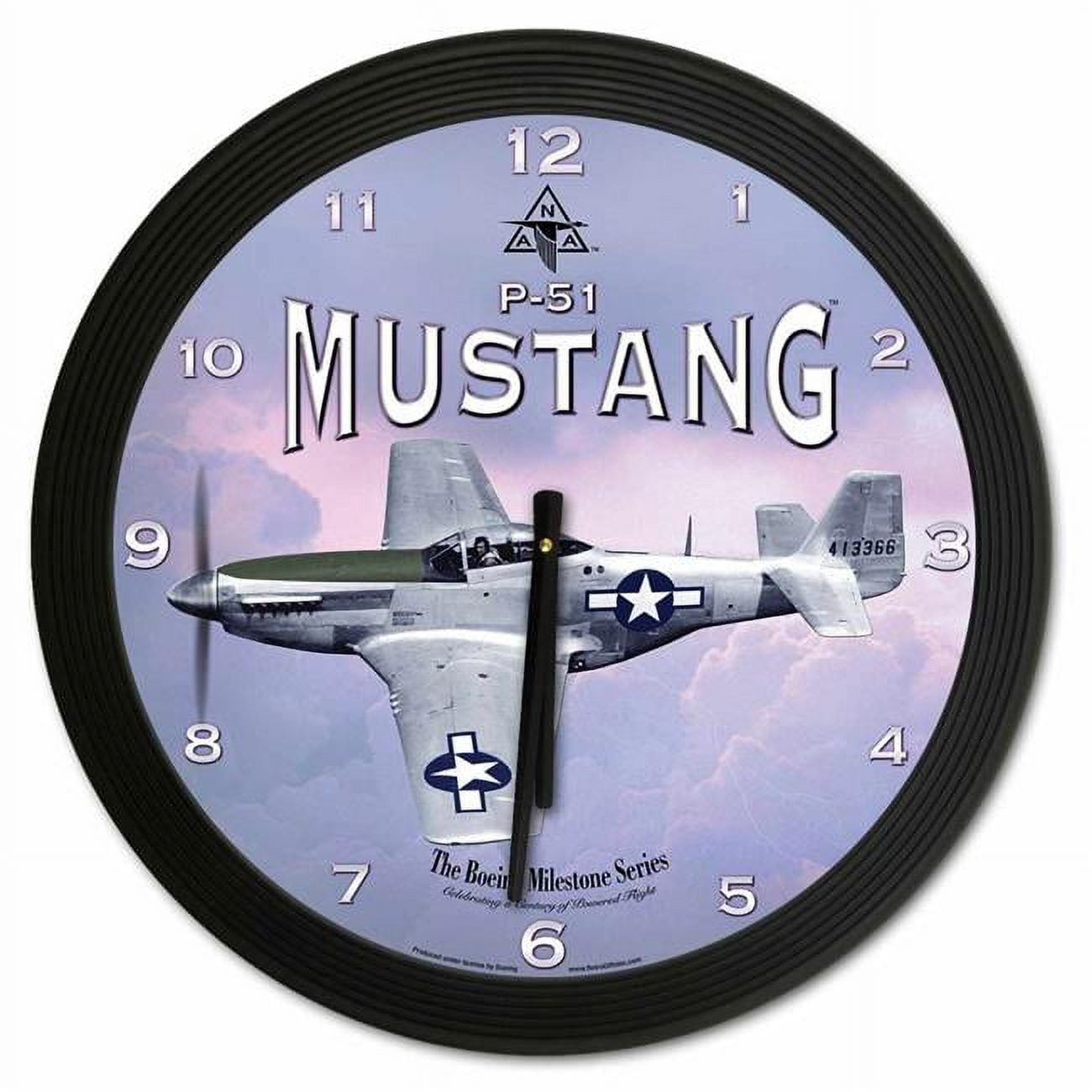 18 x 18 in. Milestone P 51 Clock - Walmart.com