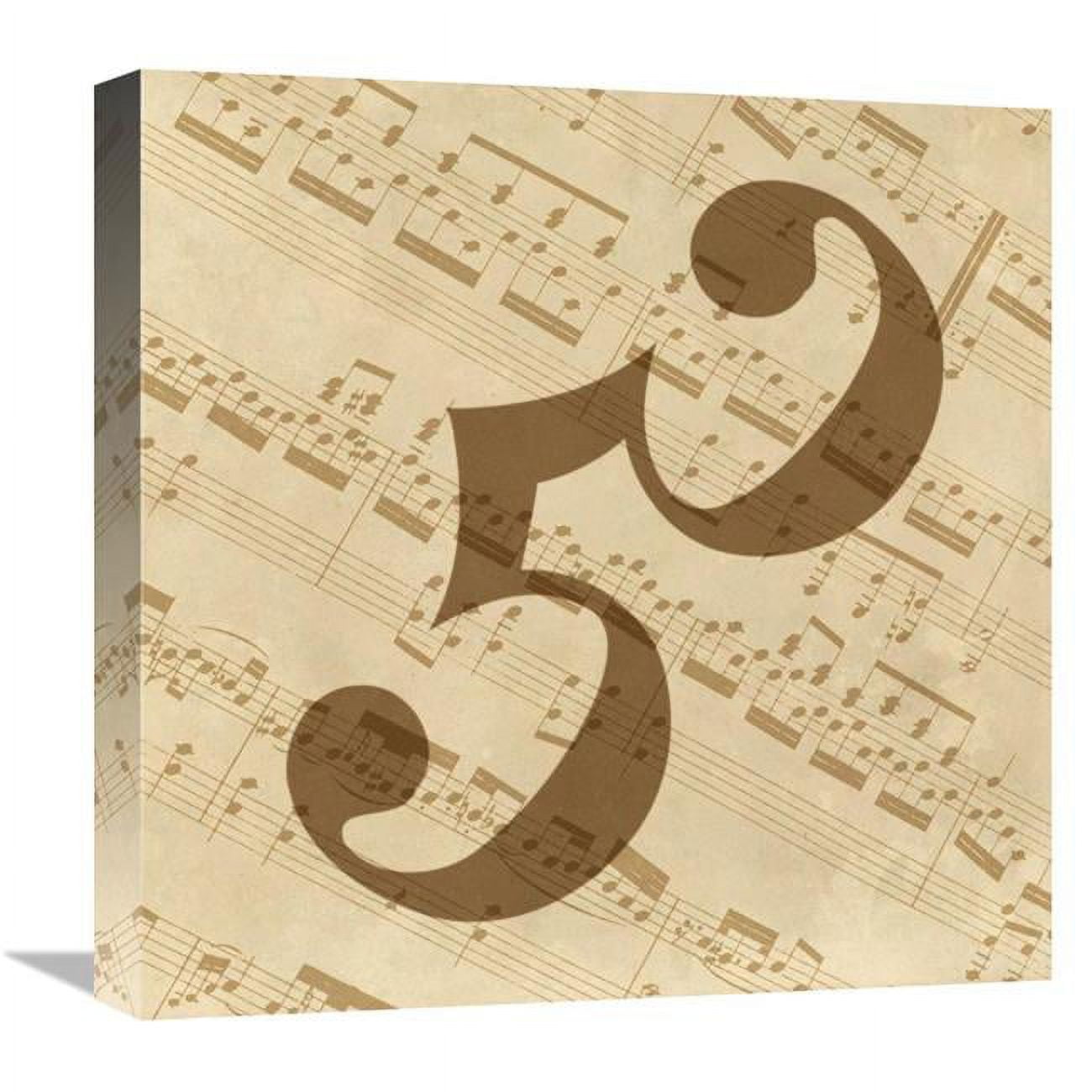 18 x 18 in. Music - Alto Clef Art Print - BG.Studio - Walmart.com