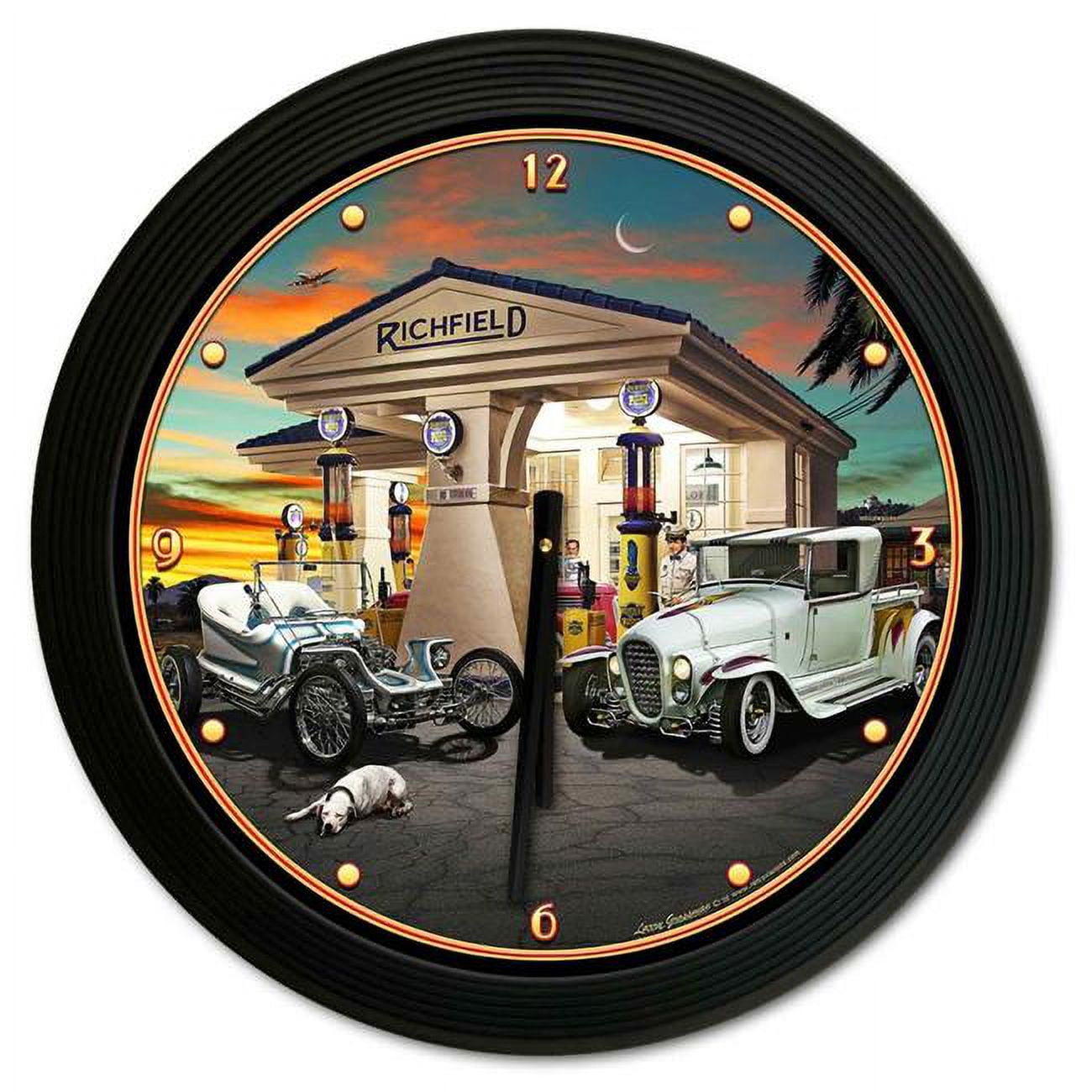 18 x 18 in. Outlaw & The Ala Cart Clock - Walmart.com