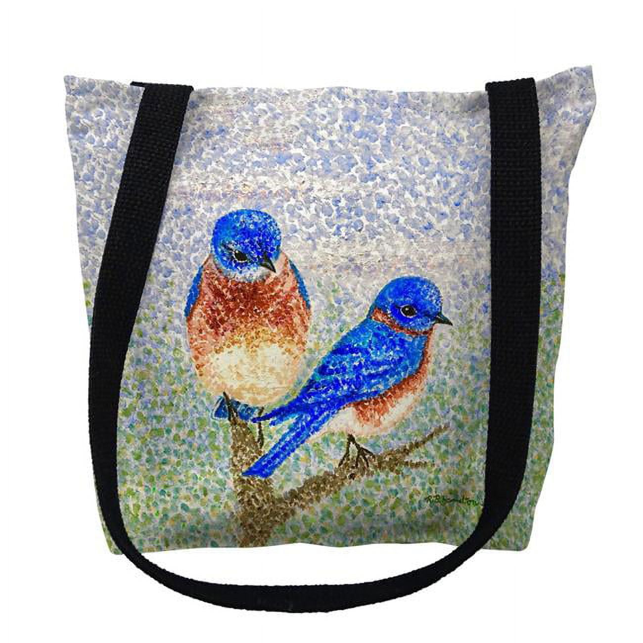 18 x 18 in. Two Blue Birds Tote Bag - Large - Walmart.com