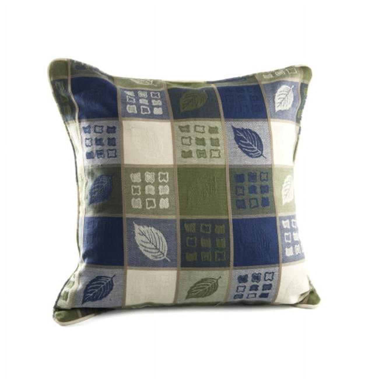 18 x 18 in. Zip Cushion Cover, Green Leaf Harvest - Walmart.com