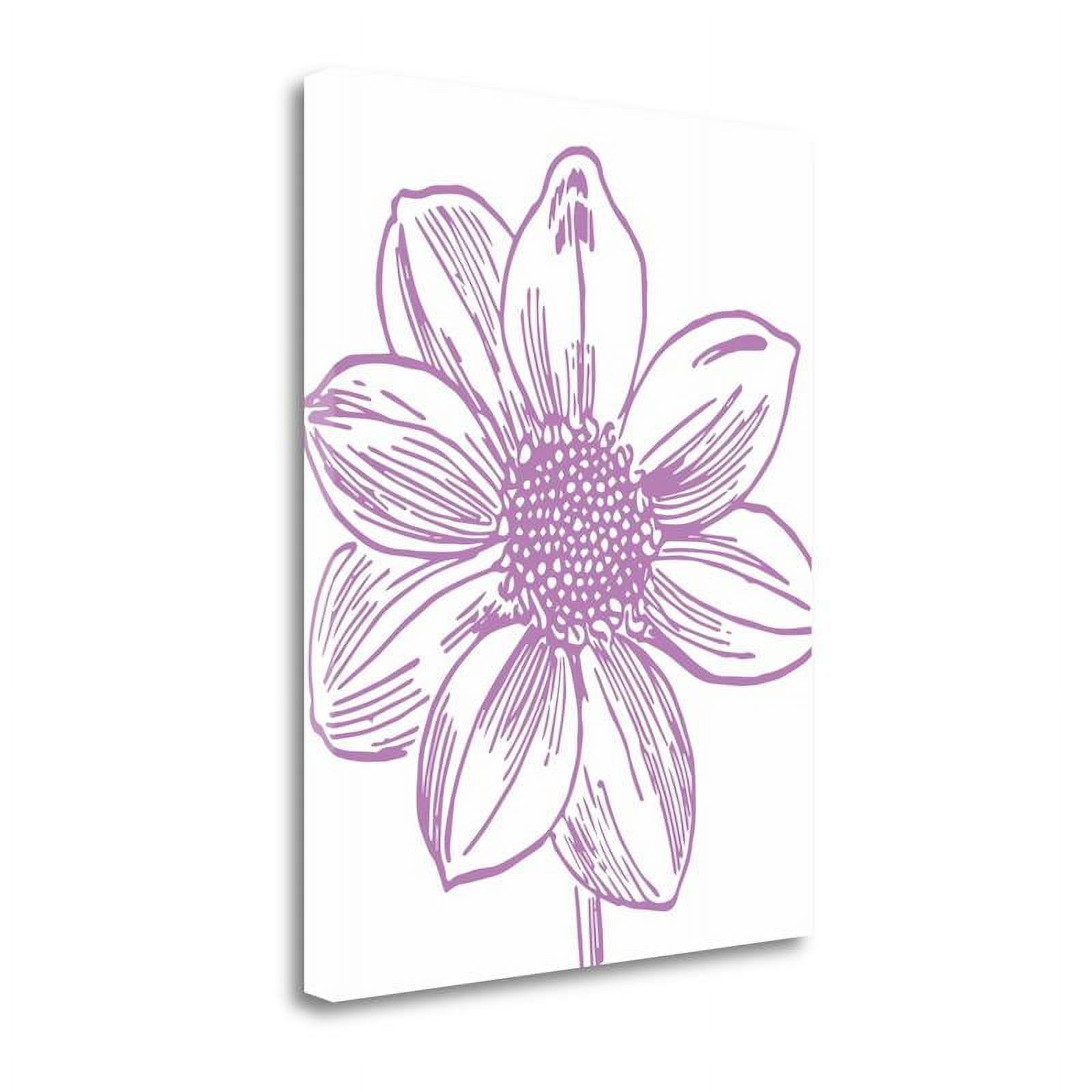 18 x 23 Florette I by Sabine Berg - Wall Art Print on Canvas Fabric ...