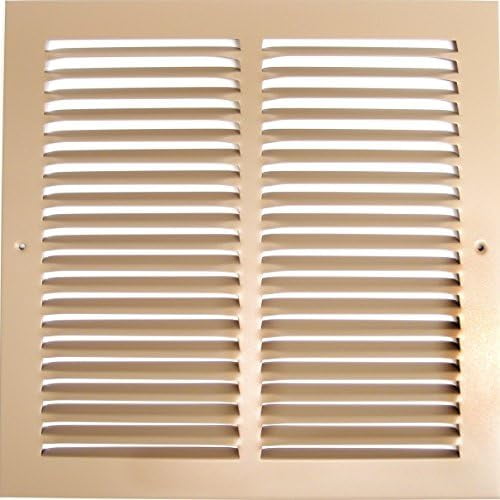 18'' x 24'' [Duct Opening] Flat Stamped Steel Return Air Grille ...