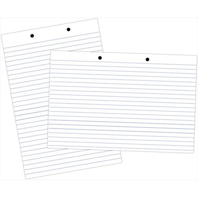 18 x 24 In. Primary Chart Paper Pad, 1 In. Ruling, 0.75 In. Broken Line ...