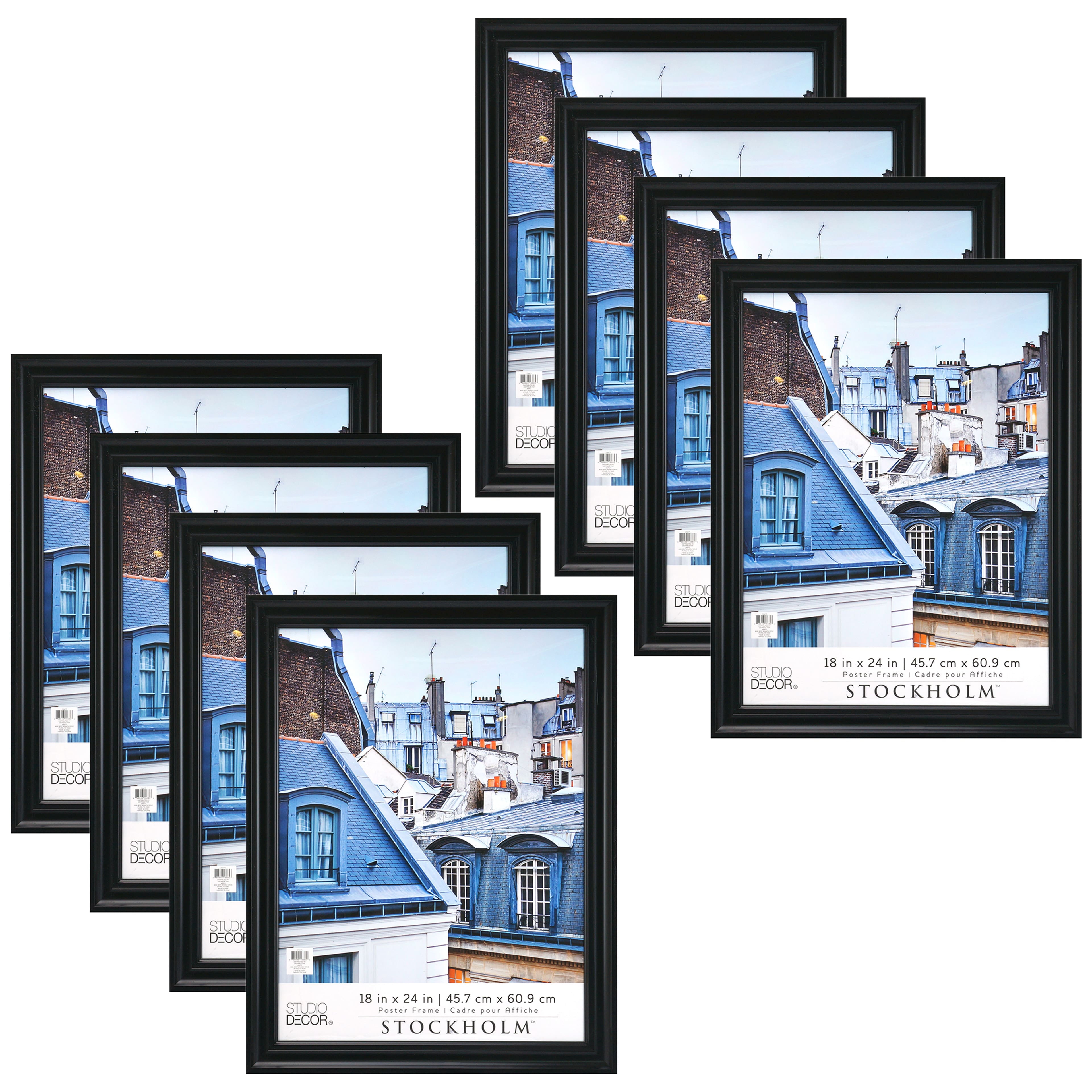 18” x 24” Plastic Poster Frame - Stockholm by Studio Décor - Includes ...