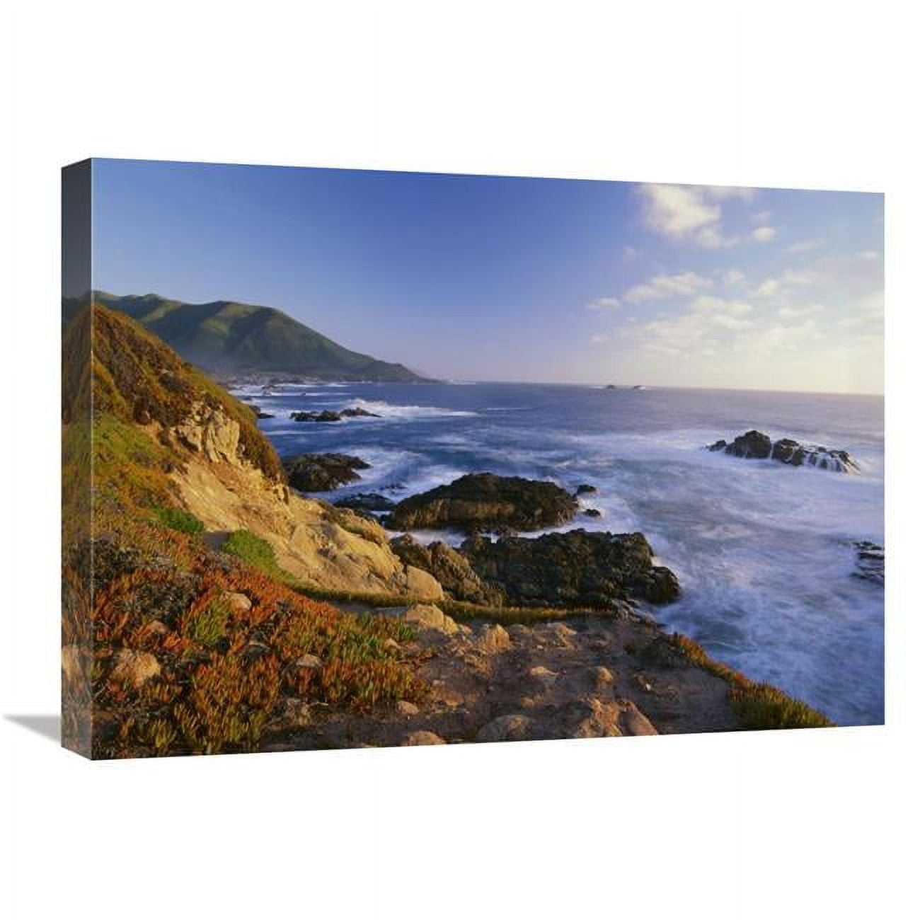 18 x 24 in. Coastline, Big Sur, Garrapata State Beach, California Art ...
