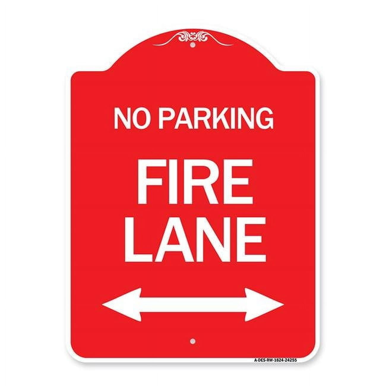 18 x 24 in. Designer Series Sign - Colorado Fire Lane with ...