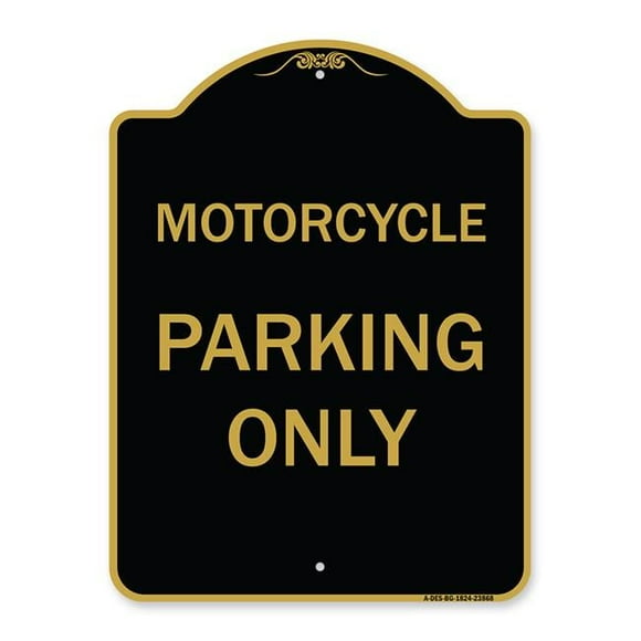 Motorcycle Parking Only Signs