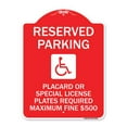 18 x 24 in. Designer Series Sign - Reserved Parking Placard or Special ...