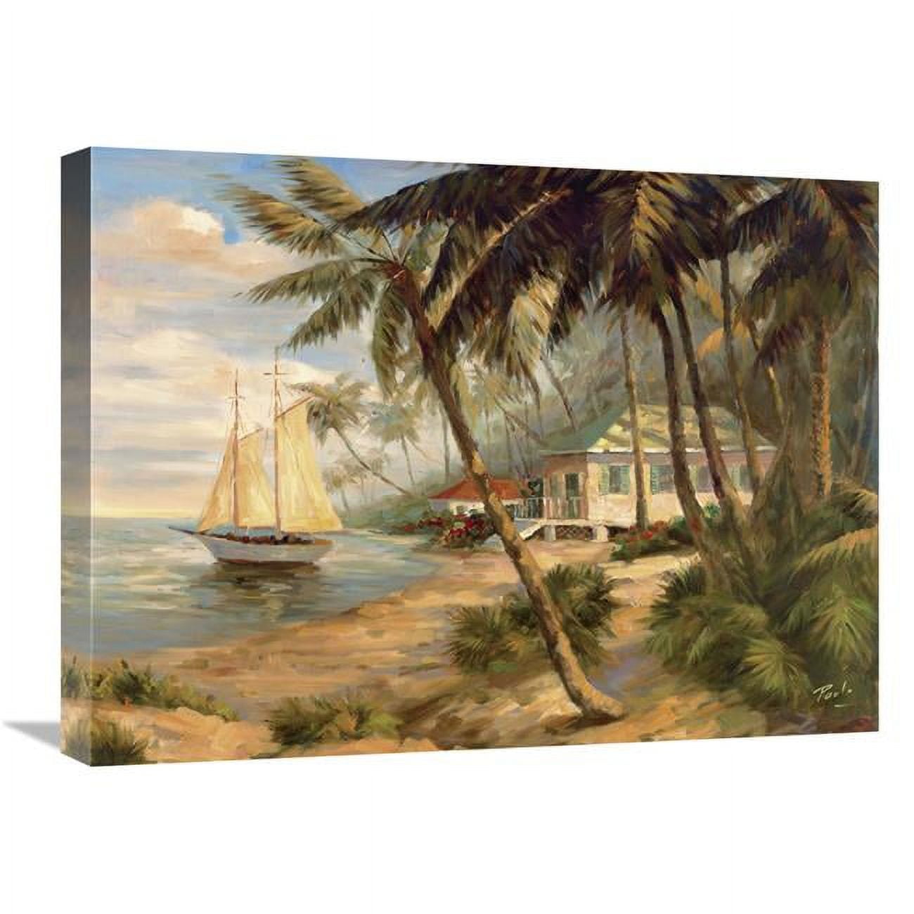 18 x 24 in. Key West Hideaway Art Print - Bolo - Walmart.com
