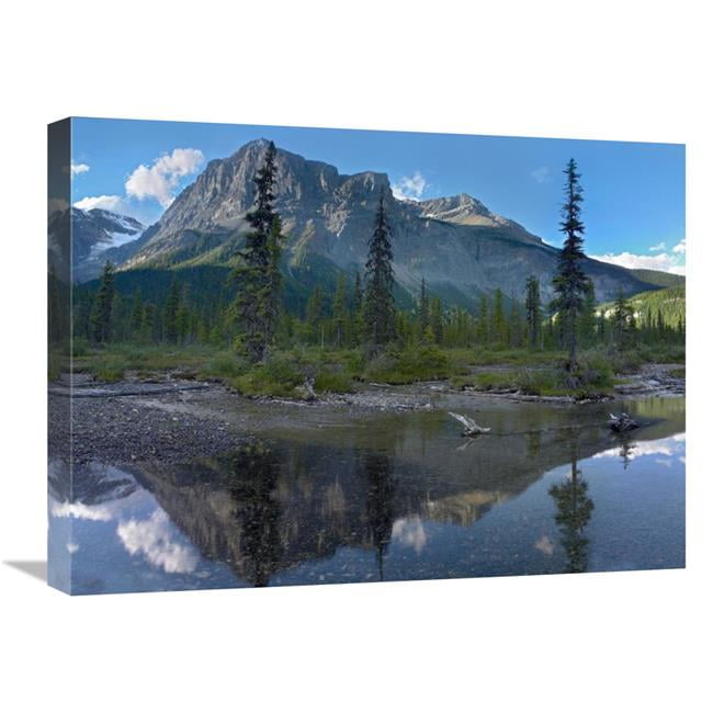 18 x 24 in. Michael Peak Reflection, Emerald Lake, Yoho National Park, British Columbia, Canada ...