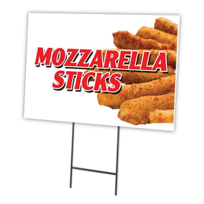 18 x 24 in. Mozzarella Sticks Yard Sign & Stake - Walmart.com