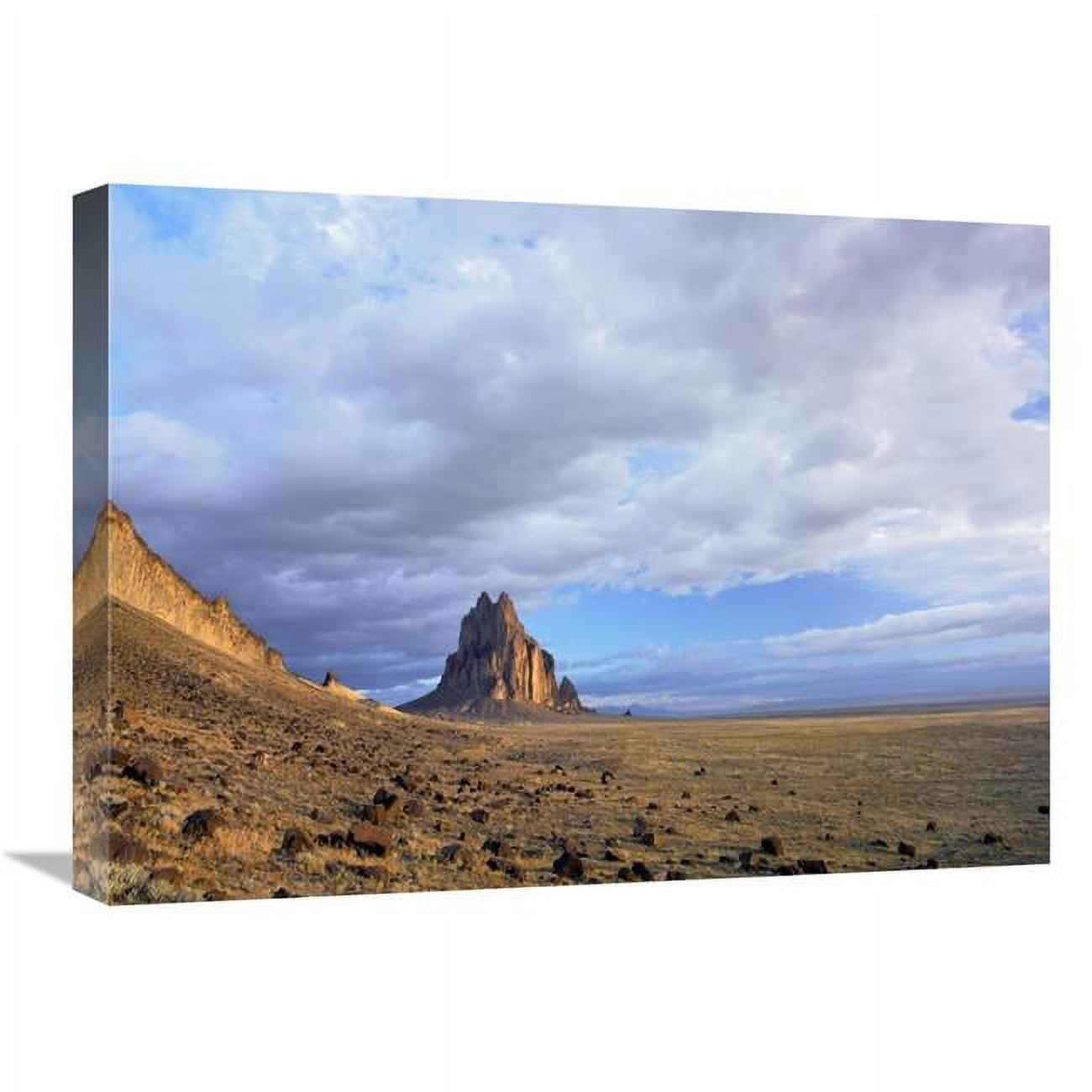 18 x 24 in. Shiprock, the Basalt Core of An Extinct Volcano, New Mexico ...
