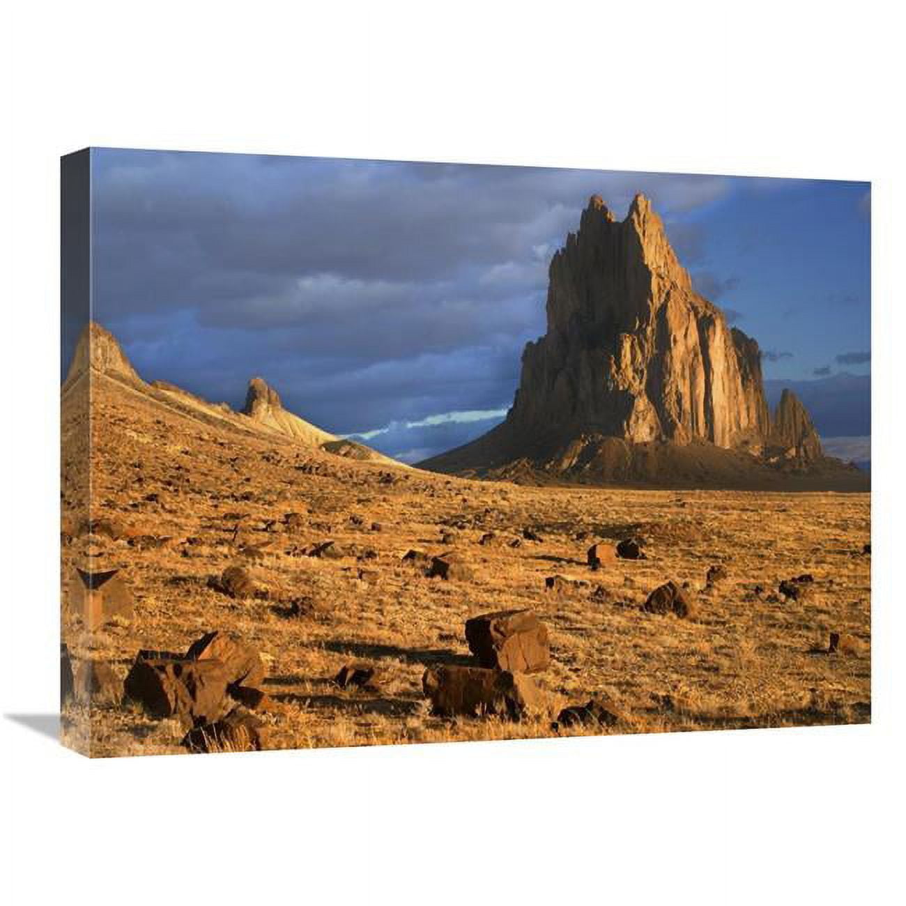 18 x 24 in. Shiprock, the Basalt Core of An Extinct Volcano, Tuff ...