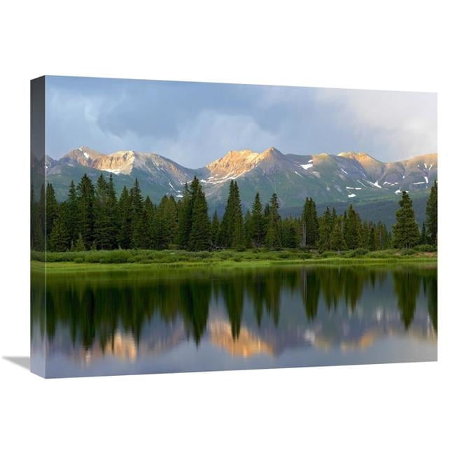 18 x 24 in. West Needle Mountains Reflected in Molas Lake, Weminuche ...
