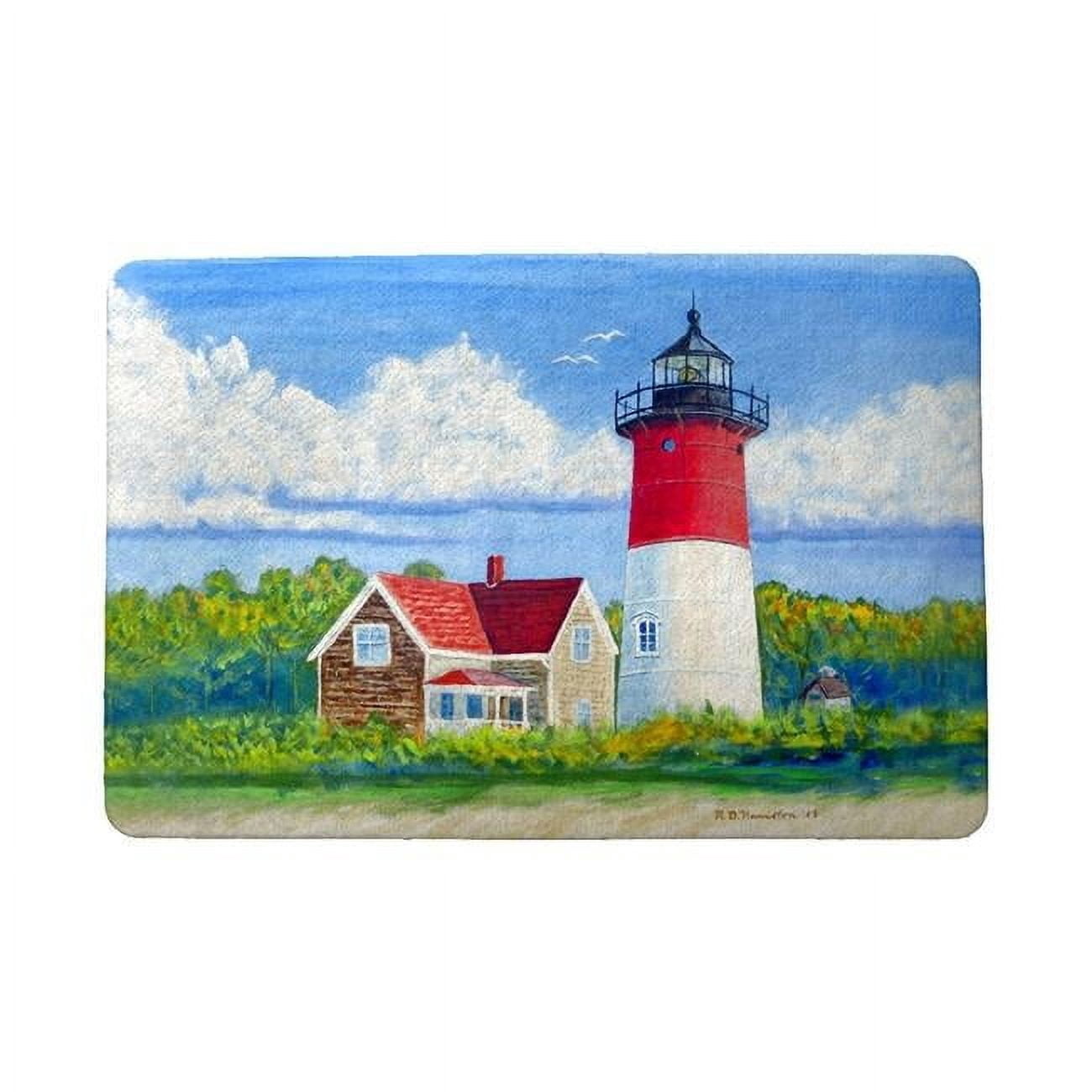 18 x 26 in. Nauset Lighthouse, Cape Cod, MA Door Mat - Walmart.com