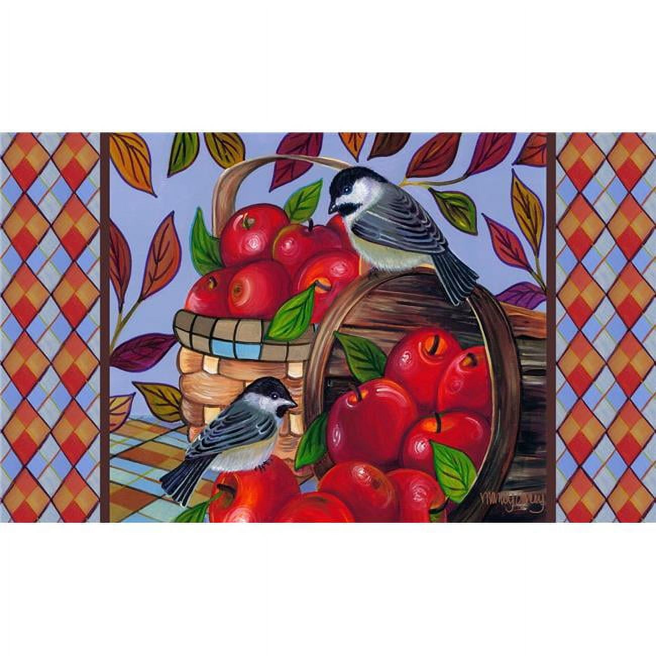 18 x 30 in. Apple Basket Door Mat - Walmart.com