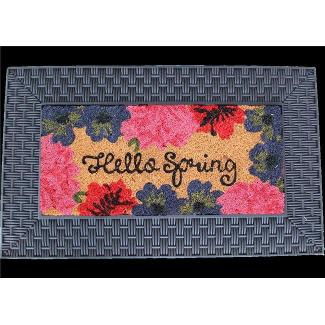 18 x 30 in. Outdoor Summer Door Mat, Multi Color - Walmart.com