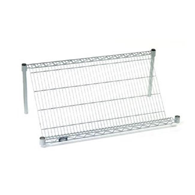18 x 36 x 54 in. Slant Shelf Unit in Chrome Finish, Chrome - Walmart.com