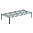 18" x 36" x 8" Green Epoxy Wire Storage Shelf, Dunnage Rack, 1 Tier ...