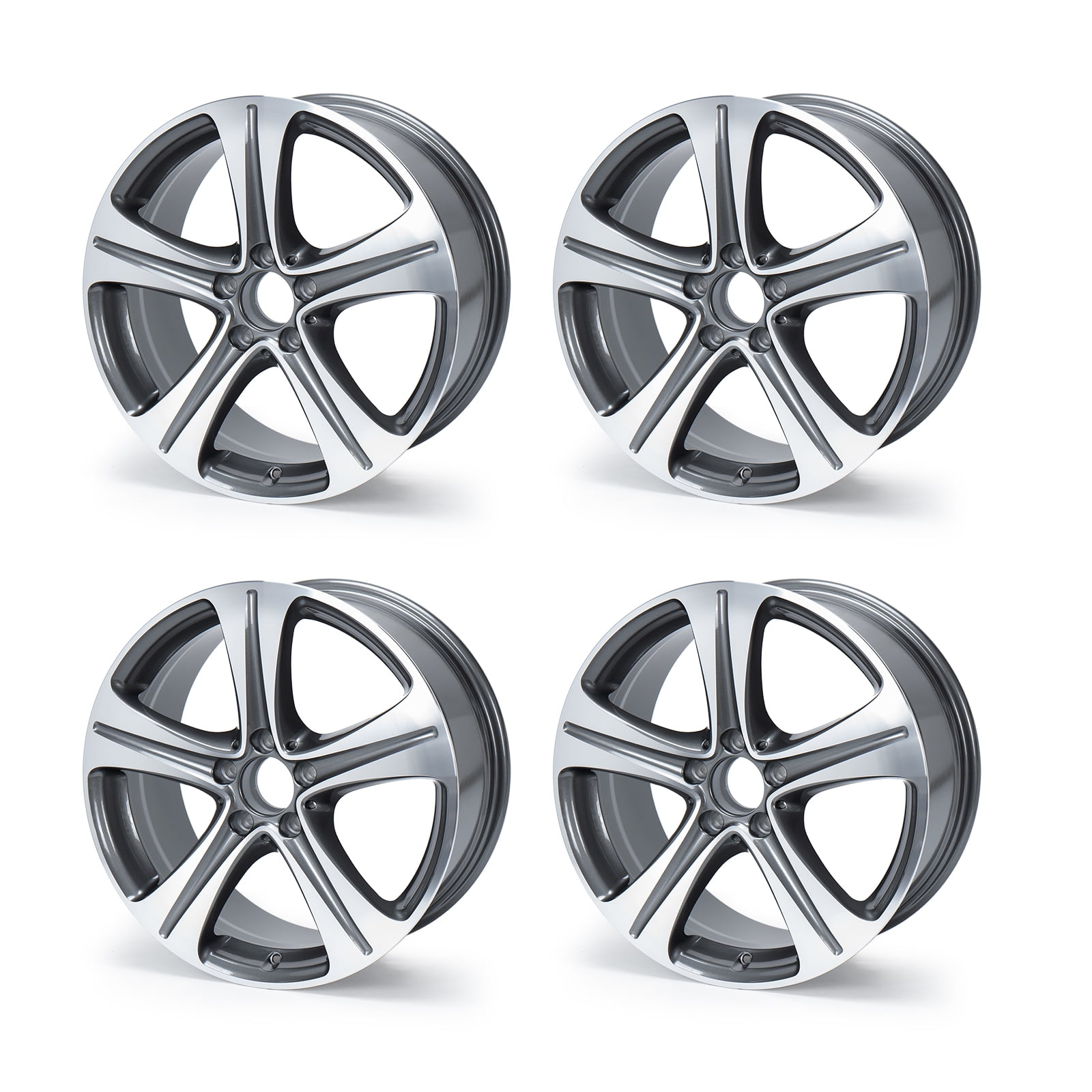 18'' x 8'' Replacement Wheel Rim 4 Pack for 2017-2020 Mercedes E-Class ...
