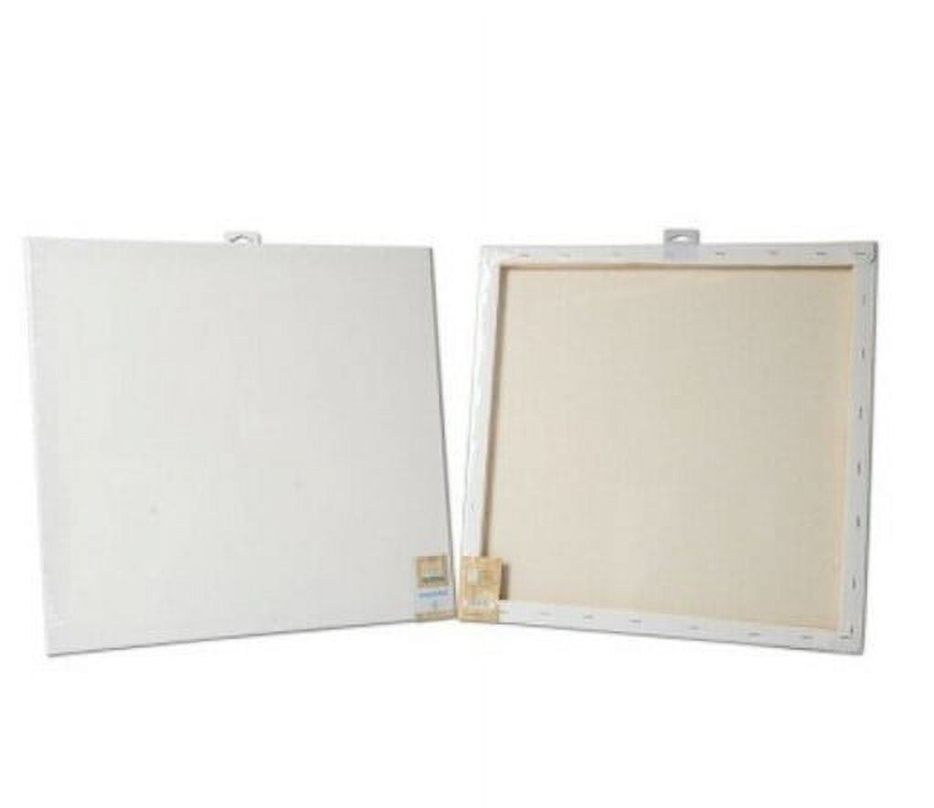 18"x18" Stretched Canvas-White - Walmart.com